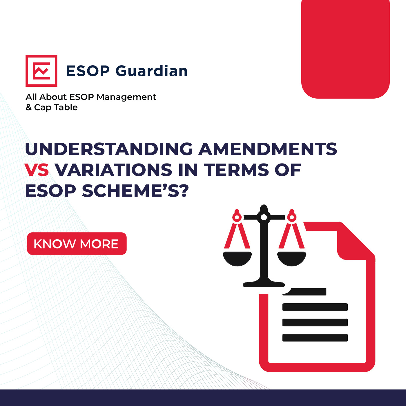 Understanding Amendments vs Variations in terms of ESOP Scheme’s ...